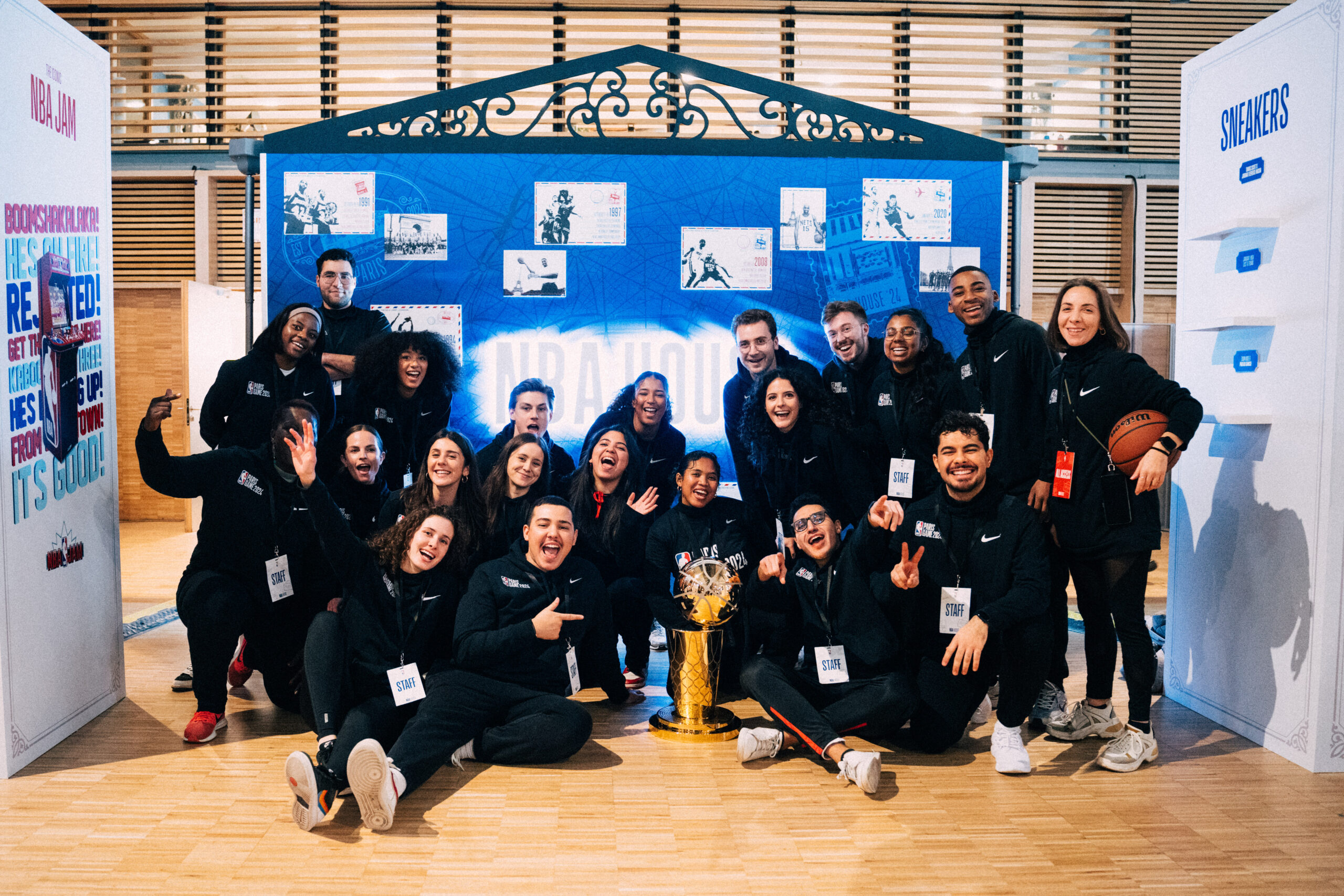 Paris host and hostess agency for NBA Paris Game - Agence Bonjour